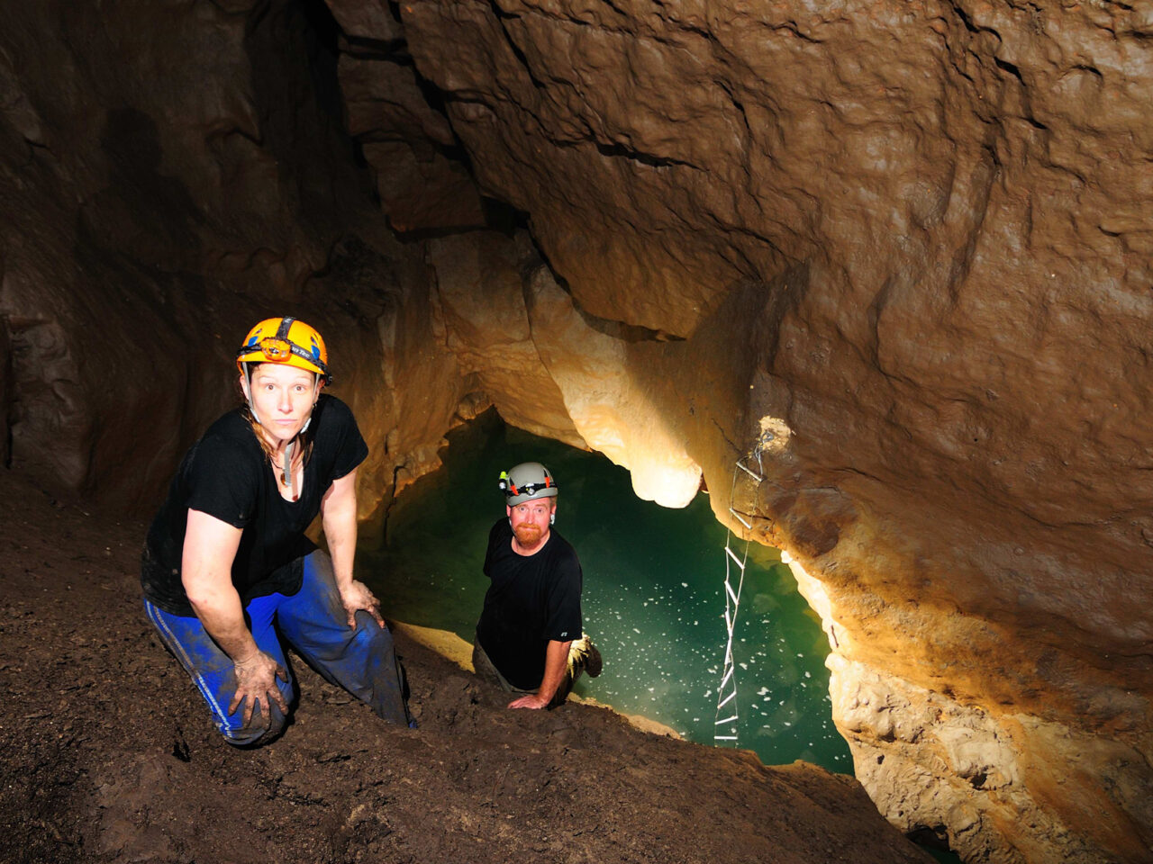 Cascade Caverns - The oldest public touring cave in Texas