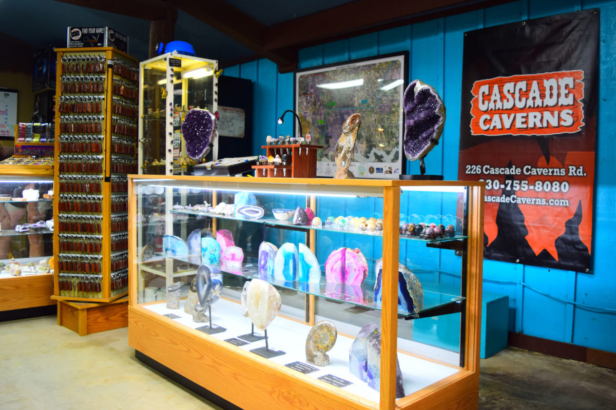 Cascade Caverns - The oldest public touring cave in Texas